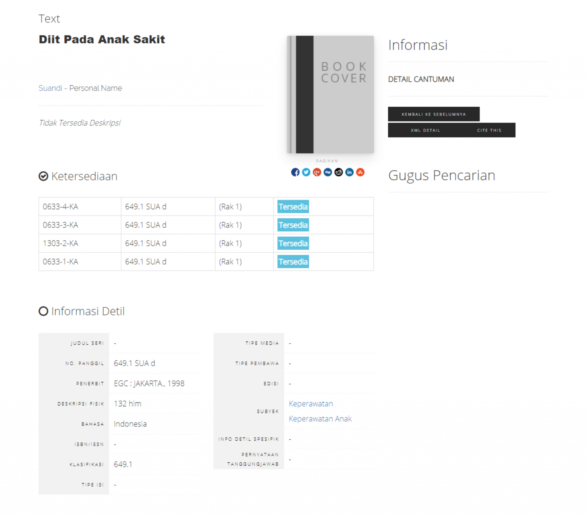 Panduan Pencarian Buku Menggunakan Katalog Online – PERPUSTAKAAN